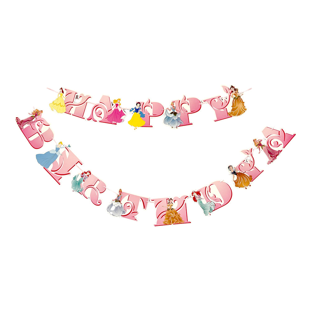 Princess Theme Birthday Wall Banner | Party Wall Paper Banners in Bulk ...