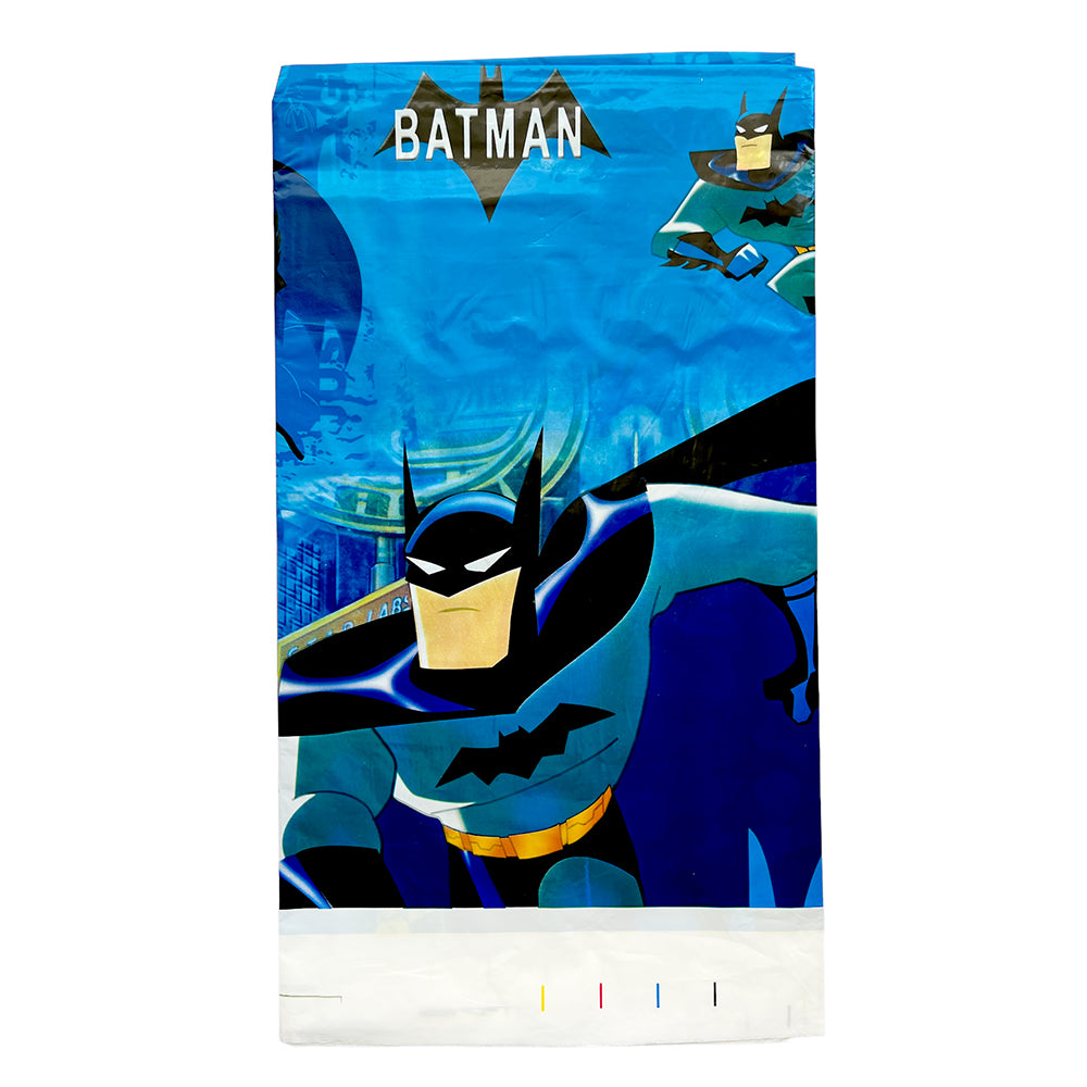Batman Superhero Comic Plastic Table Cover [1 Pcs] | Party Tableware in ...