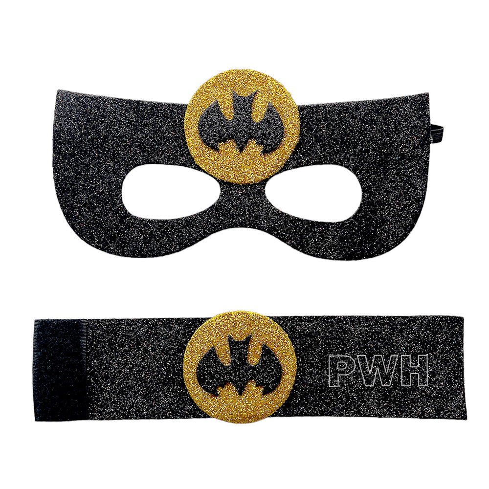 Batman Superheroes Mask and Wrist Bands Set | Batman Theme Party ...