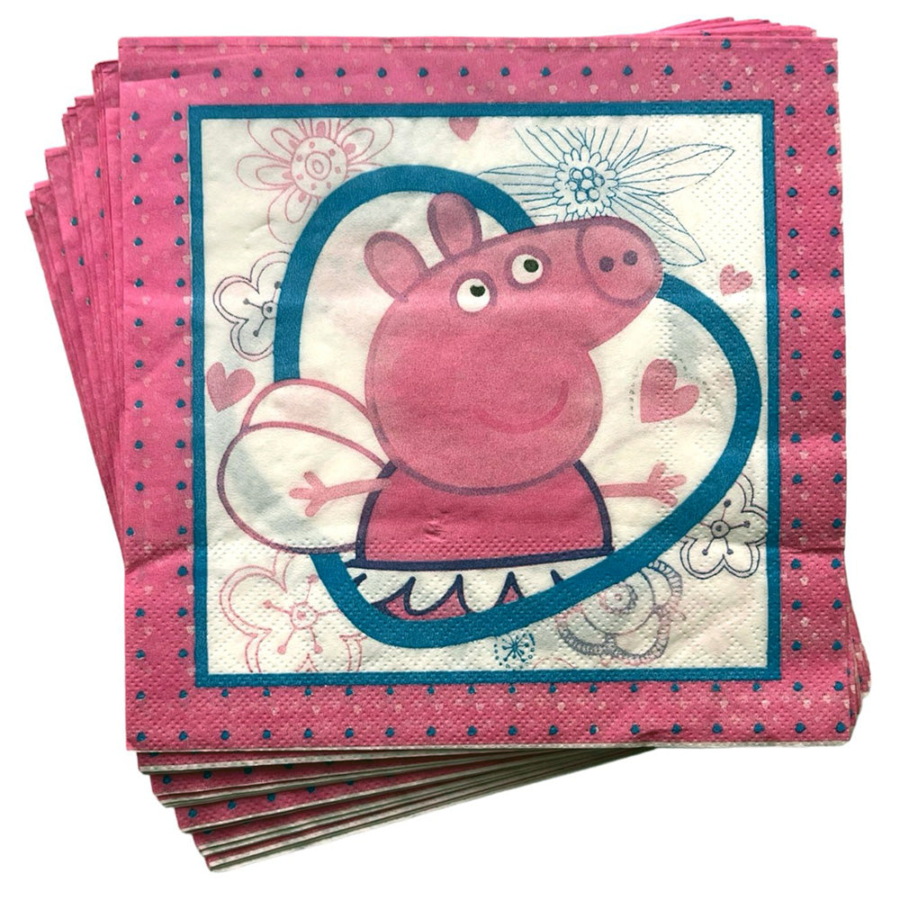 Peppa Pig Theme Paper Napkins at Bargain Prices | #1 Characters Theme ...